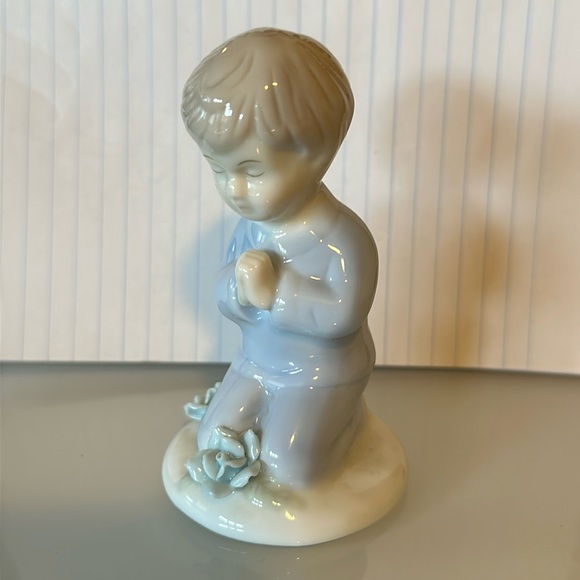 Other | Boys Praying Holy Communion Figurine | Poshmark